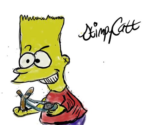 Bart Simpson By Kittychai On Deviantart