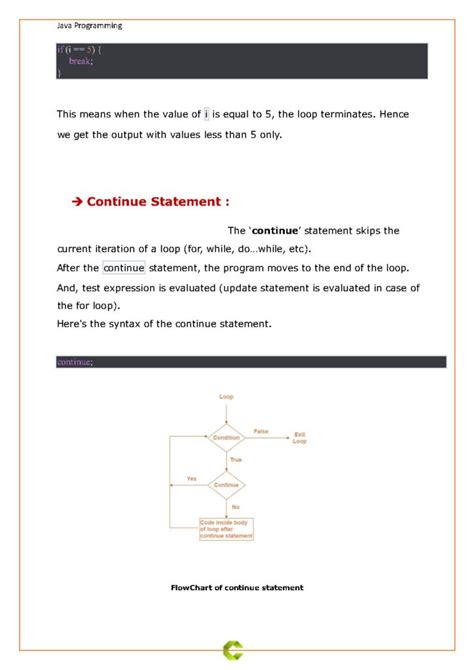 jump statement in java pdf guide connect 4 programming