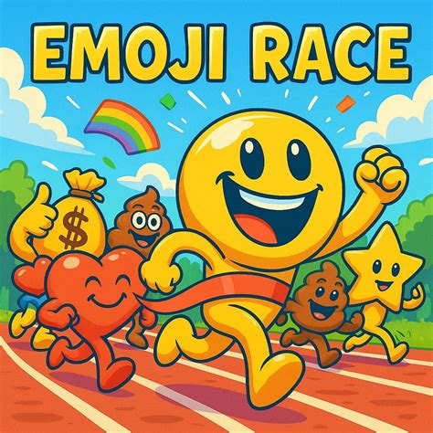 emoji race £75 tax free cash win and grin