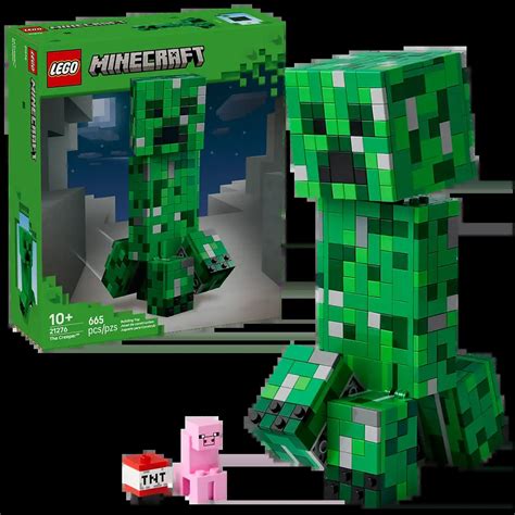 Lego Minecraft 21276 The Creeper Animatedfigurines Mt
