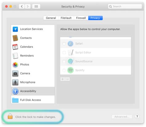 Accessibility Authorization For Soundsource Rogue Amoeba Support
