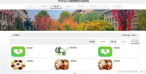 Nodejs毕设大学生心理健康咨询管理系统程序论文 Csdn博客