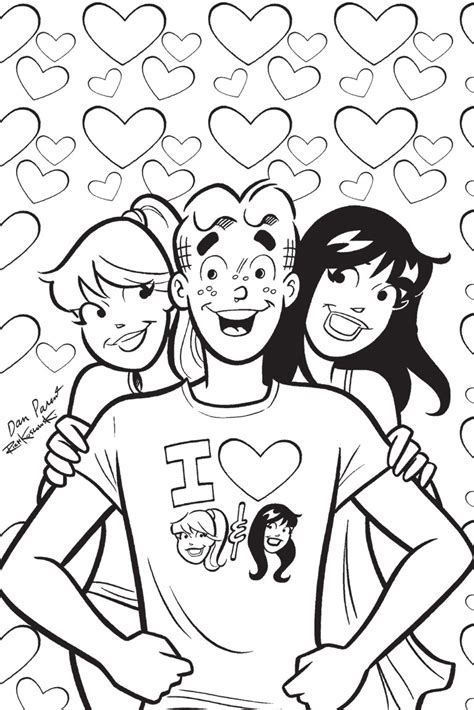 Archie Comics Coloring Pages Coloring Pages