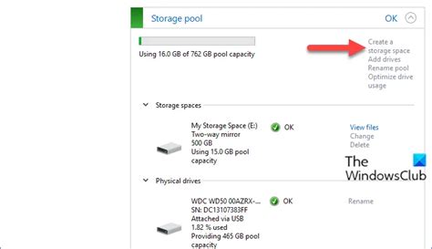 How To Create Storage Spaces For Storage Pool In Windows 11