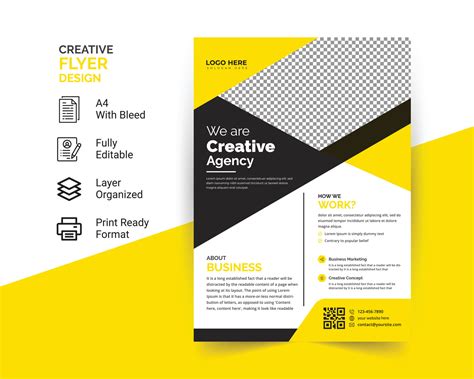 Corporate Business Flyer Poster Brochure Cover Design Layout Background Two Colors Scheme