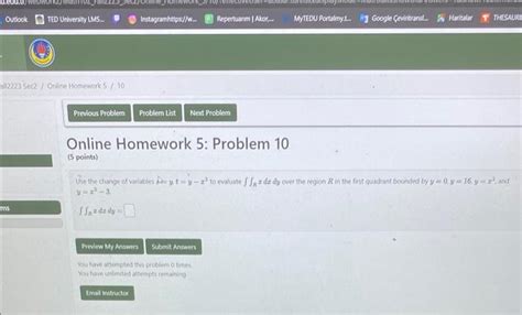 Solved Online Homework 5 Problem 10 5 Points Use The Chegg Com