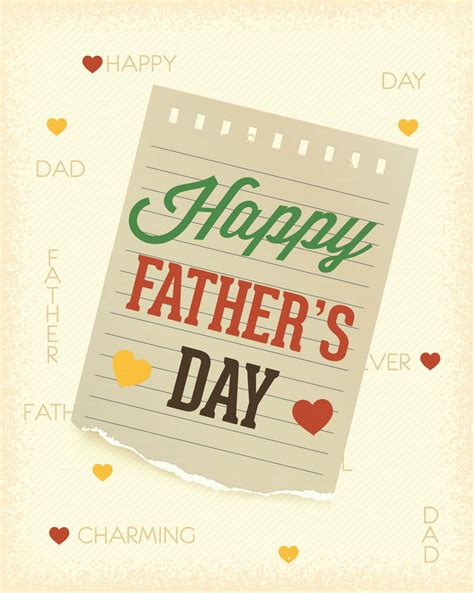 아버지의 날 벡터 Eps Ai Uidownload