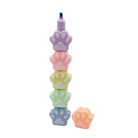 Resaltador Patitas Set X 6 Col 094 0100027114 Tia Tula