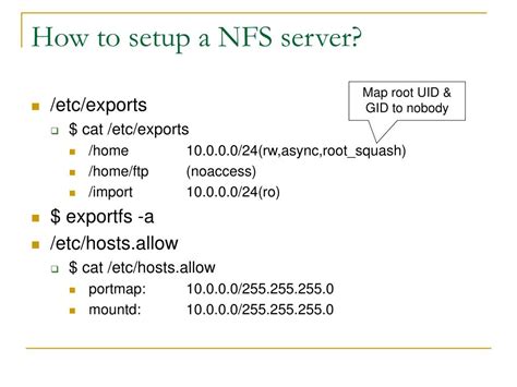 PPT NFS Network File System PowerPoint Presentation Free Download ID