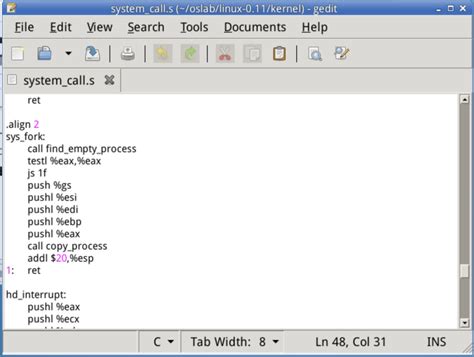 基于内核栈切换的进程切换 蓝桥云课