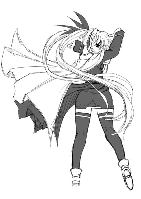 Fate Testarossa Lyrical Nanoha And 1 More Drawn By Frapowa Danbooru