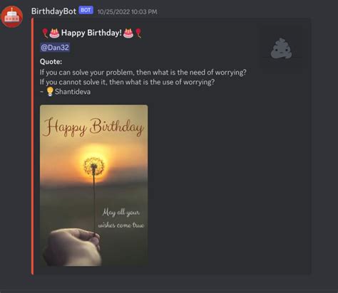 Github Dankrzeminski32discord Birthday Bot Discord Birthday Bot Made With Discordpy