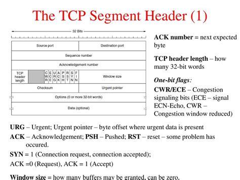 The Transport Layer Tcp Ppt Download