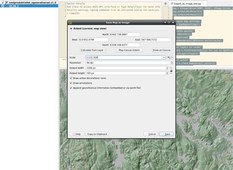 Export Exporting Map To Image Using Pyqgis Geographic Information