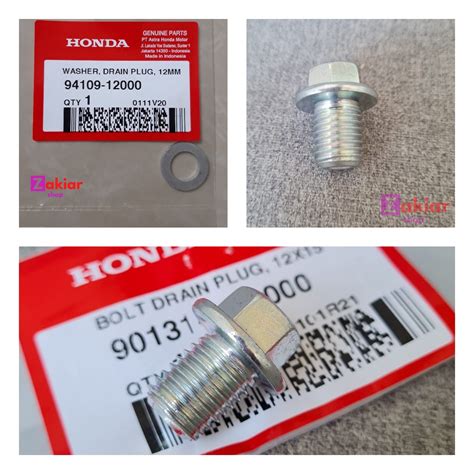 Jual Baut Tap Oli Dan Ring Beat Baut Oli Baud Tap Oli Scoopy Spacy