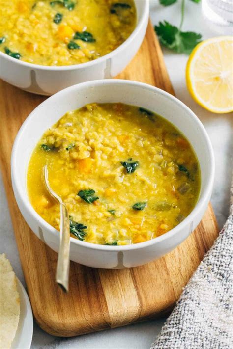 One Pot Golden Lentil Soup Making Thyme For Health