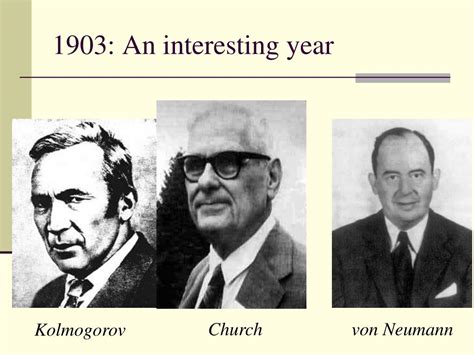 Ppt Kolmogorov Complexity And Its Applications Powerpoint