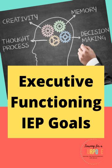 Executive Functioning Iep Goals Learning For A Purpose