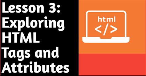 Html Lesson 3 For Beginners
