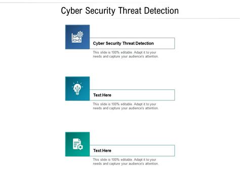 Cyber Security Threat Detection Ppt Powerpoint Presentation Show