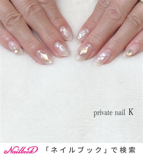 オールシーズンハンドキラキラミディアムオーバル Nailkのネイルデザイン No8814488 ｜ネイルブック