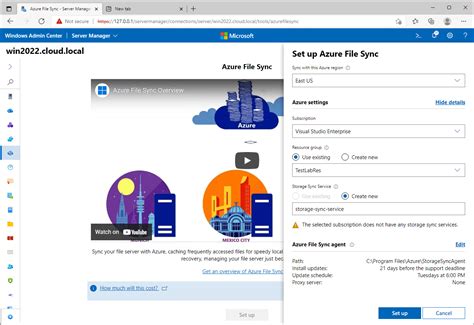 Cloud Storage Windows Server 2022 And Azure File Sync Virtualization Howto