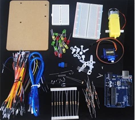 Kit Básico De Aprendizaje Arduino Arduino Uno R3 Accesorios