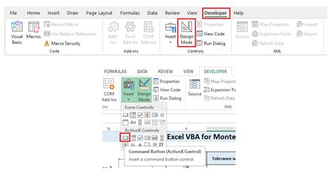 Tutorial Visual Basic For Application For Mc Simulation