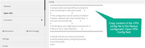 steps to enable secure open vpn connection to reduxi controller english