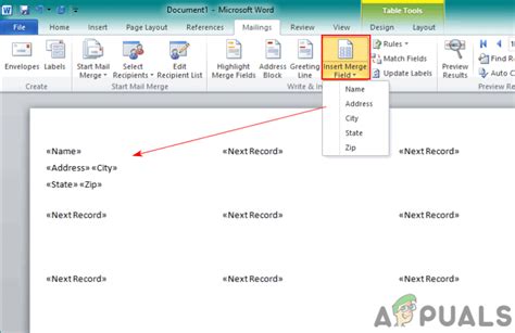 Creating And Printing Various Labels In Microsoft Word Professionally