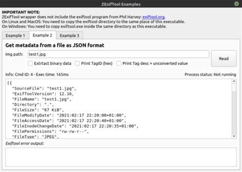 github philvl zexiftool qt5 and qt6 interface for exiftool by phil