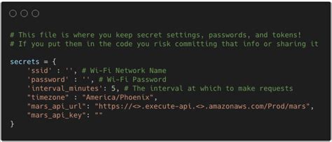 Build A Serverless Martian Weather Display With Circuitpython And Aws Lambda Aws Compute Blog