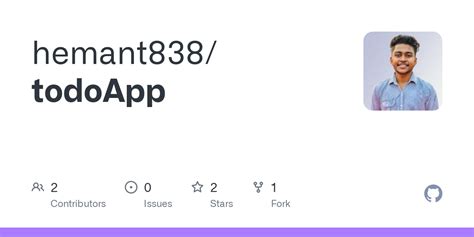 GitHub Hemant TodoApp