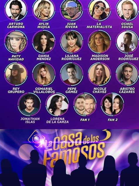 Confirmado Ellos Serán Los Integrantes De La Casa De Los Famosos 3 Y