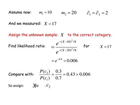 ppt part 2 statistical pattern classification optimal