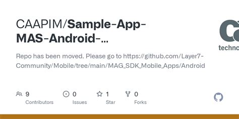 GitHub CAAPIM Sample App MAS Android Fingerprint Sessions Lock Repo