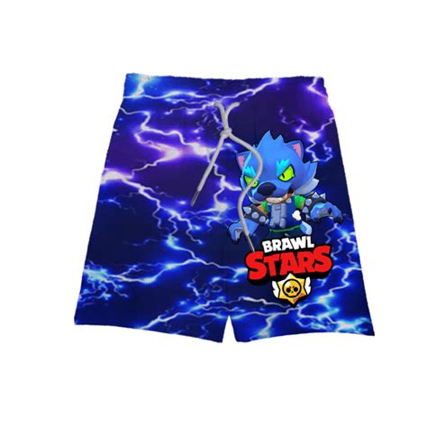 Brawl Stars Pants Werewolf Leon Skins Shorts Brawl Stars
