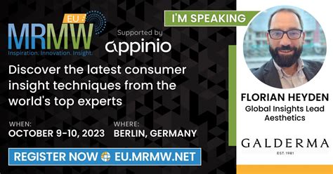 Anna Rabiej On Linkedin Marketresearch Mrmw Mrx Events Galderma