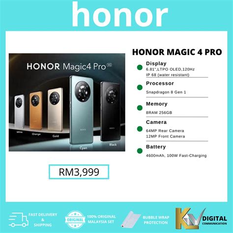 Honor Magic 4 Pro 5g Shopee Malaysia