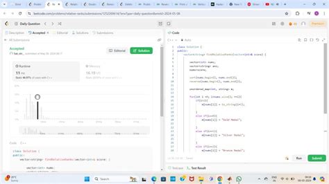 Sakshi Kumari On Linkedin Day46 Codingchallenge Potd Leetcode Dsa C