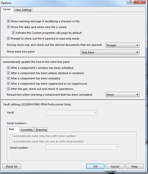 SOLIDWORKS PDM Standard Client