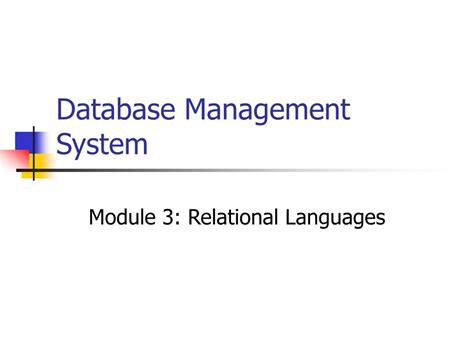 Ppt Database Management System Powerpoint Presentation Free Download