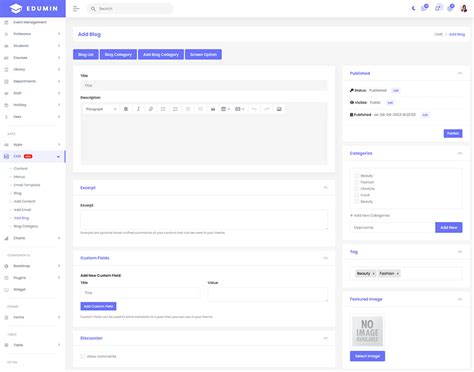 Edumin Education Laravel Admin Dashboard Template Dexignlabs
