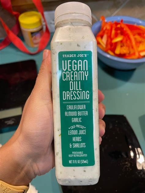 Trader Joes Creamy Dill Dressing Trader Joes Vegan Dill Dressing