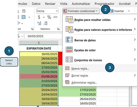 How To Set Up Conditional Formatting For 30 Days 60 Days And 1 Year