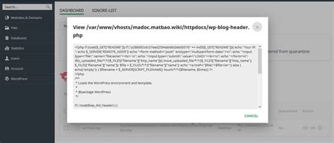 Hướng dẫn sử dụng Imunify tại Plesk Trung tâm hỗ trợ kỹ thuật MATBAO NET