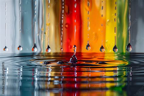 Understanding The Ph Scale A Color Coded Scientific Representation With Water Testing Stock