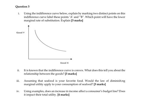 Solved Question I Using The Indifference Curve Below Chegg