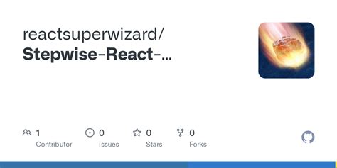 Github Reactsuperwizardstepwise React Typescript Storybook