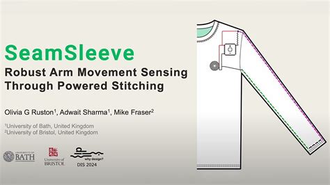 Seamsleeve Robust Arm Movement Sensing Through Powered Stitching Youtube